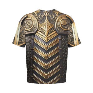 Crusader Battle Cotton Shirt, 100% All Over Print Cotton Tee Shirt ...