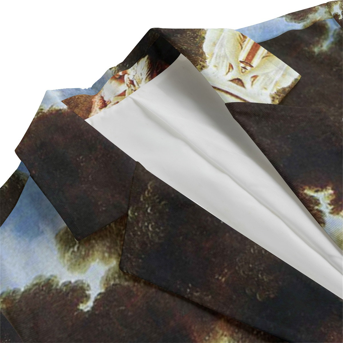 Baroque Blazer, Women's Cotton Jacket, Fragonard Painting,rococo ...