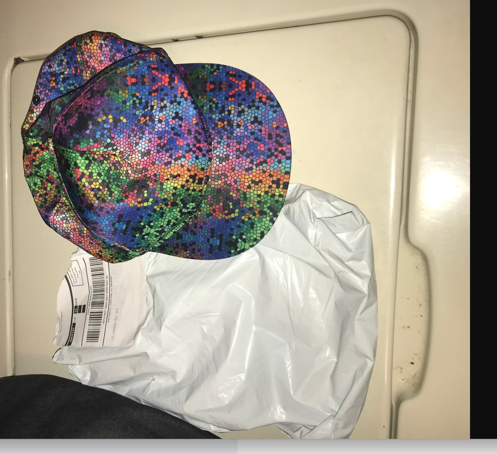 Psychedelic Trippy Stained Glass Kaleidoscope Baseball Cap - Etsy