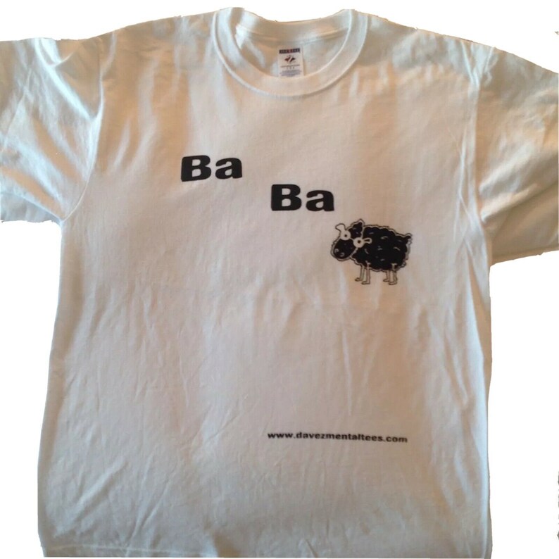 Ba Ba Black Sheep T-shirt Inspired by A Wolf in Sheep's Clothing Old ...