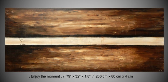 Oversized painting on canvas 79 landscape art in | Etsy