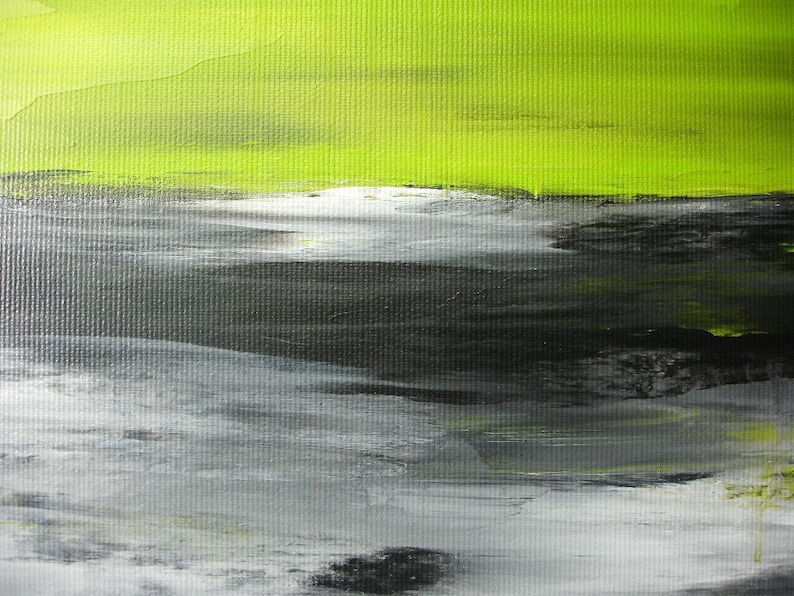 Green Painting Abstract Art Modern Acrylic Art Painting Large - Etsy