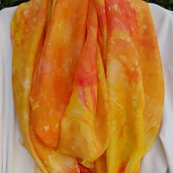 Bright Yellow Scarf - Etsy