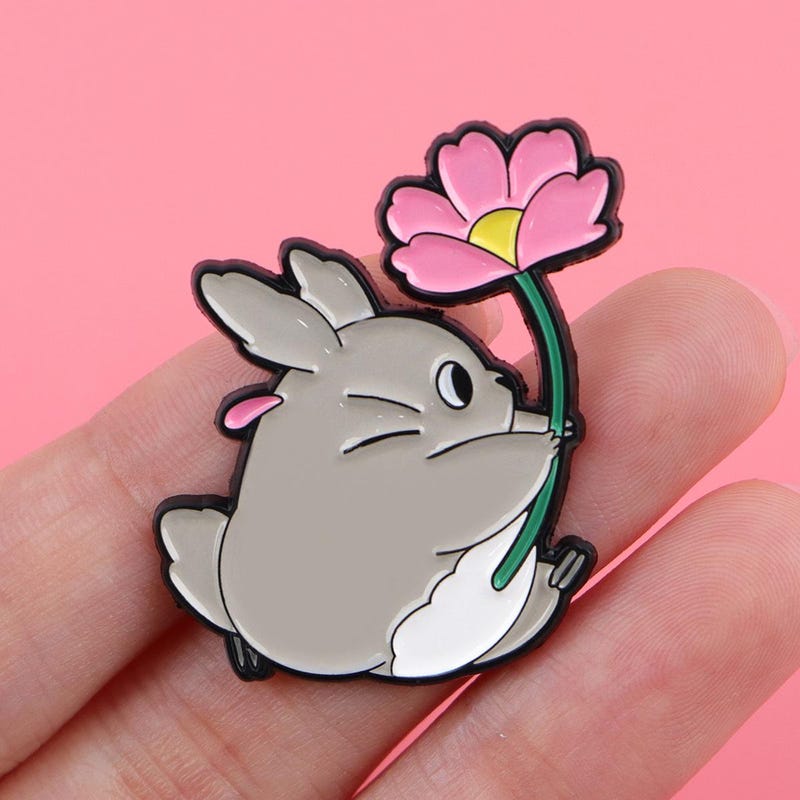 Cartoon Rabbit Pin - Etsy