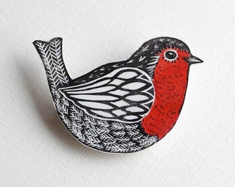 Brooch Pin Badge | Etsy