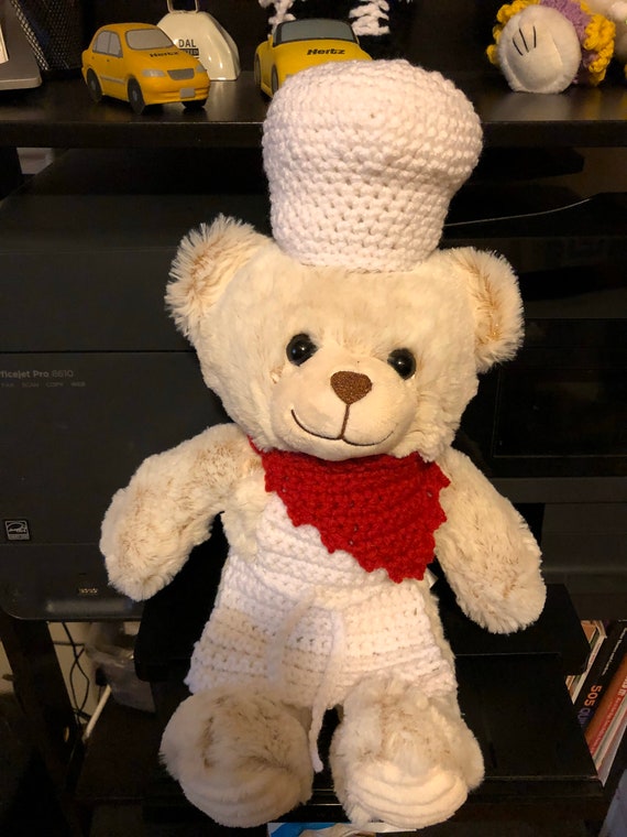 Chef Teddy Bear - Etsy