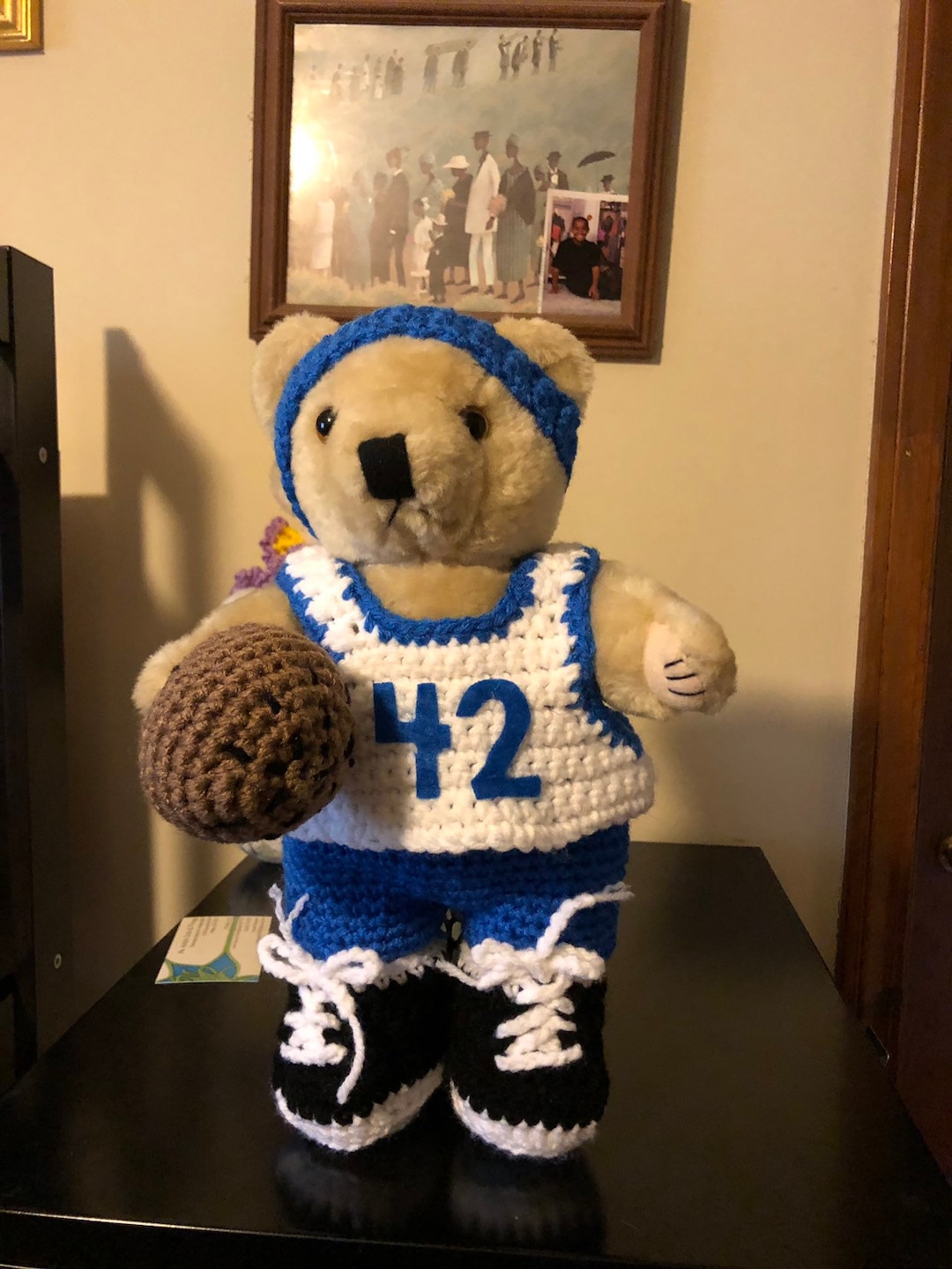 Basketball Teddy Bear - Etsy