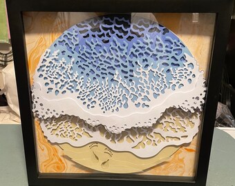 Sand Shadow Box - Etsy