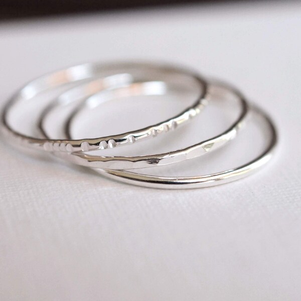 Stacking Ring Set - Etsy