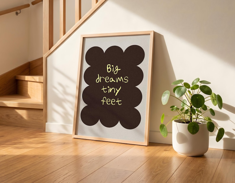 ISO A Wood Frame Mockup for Canva & Photoshop, Minimalist Poster Mockup ...