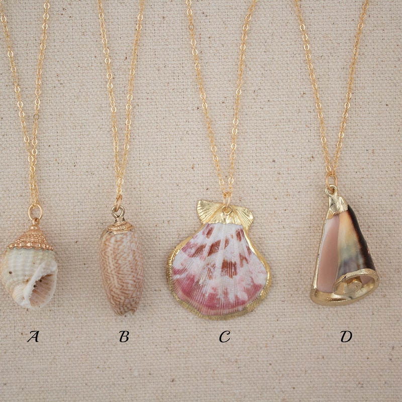 Seashell Necklace - Etsy