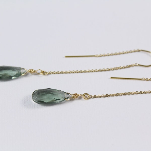 Threader Earrings - Etsy