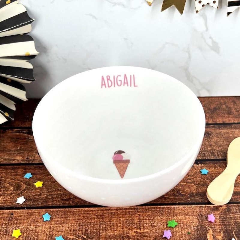 Ceramic Ice Cream Bowls - Etsy