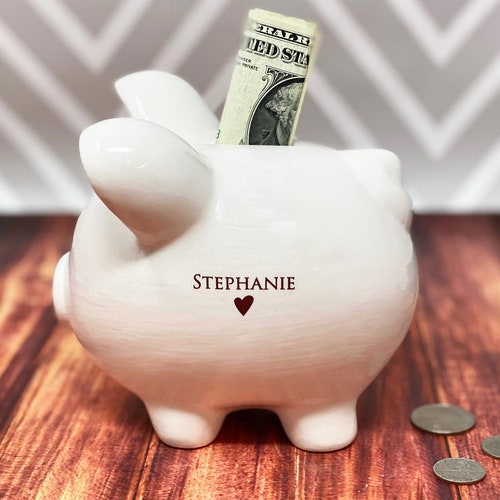 Personalized Bank Baptism Gift Baby Gift or First Communion - Etsy