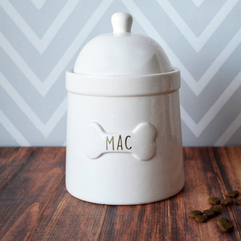 Dog Treat Jar - Etsy