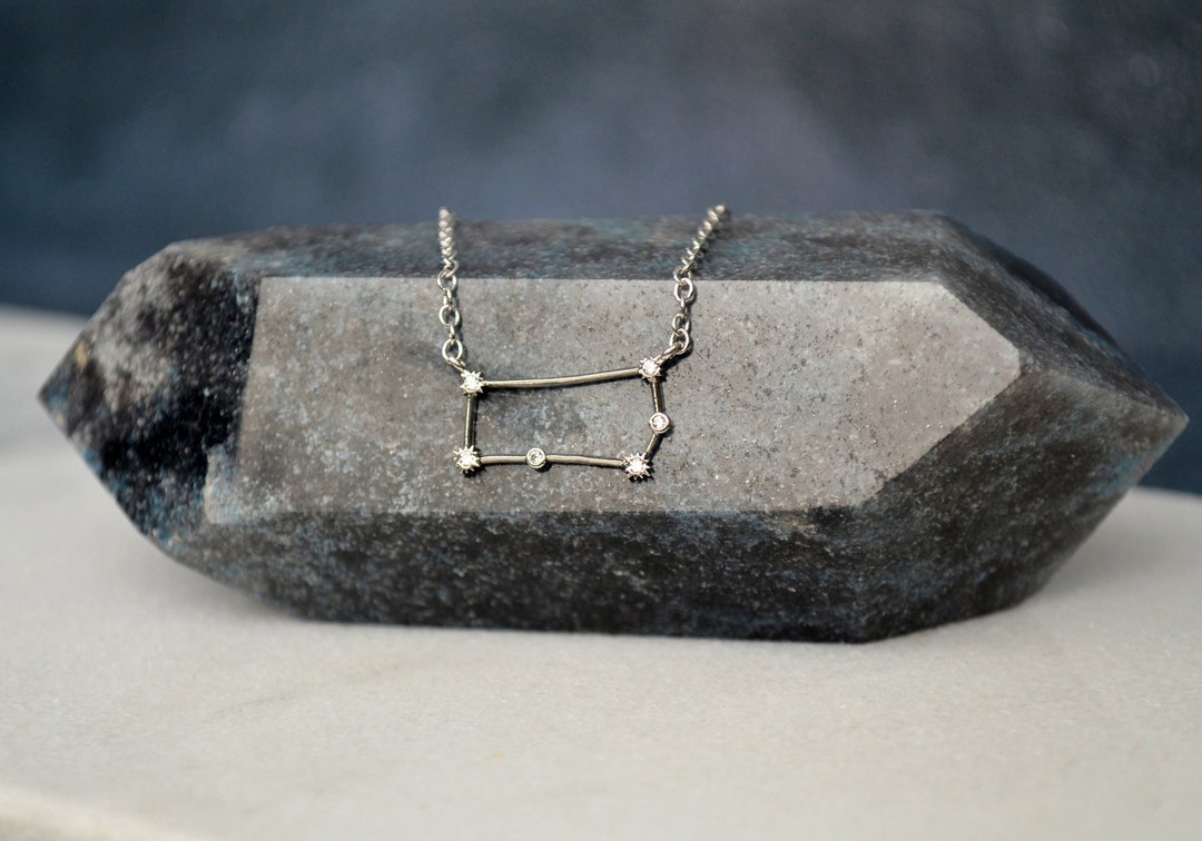Gemini Constellation Necklace, Zodiac Gemini Jewelry, Astrology ...