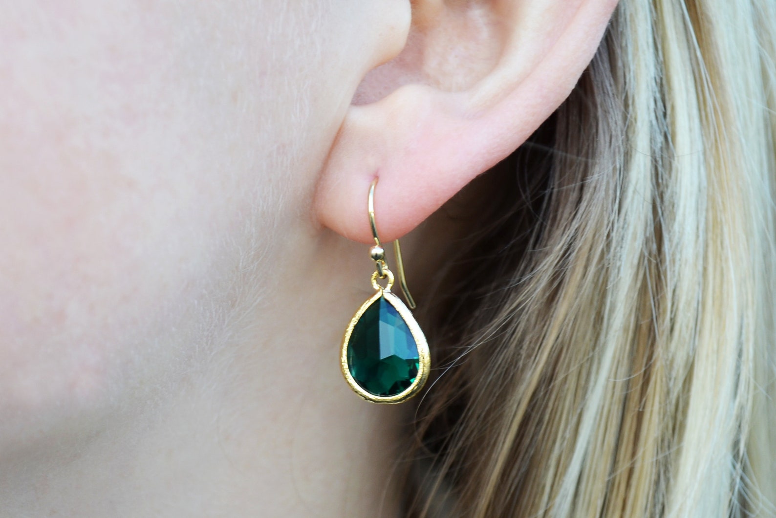 Emerald Earrings May Birthstone Gift May Birthstone | Etsy