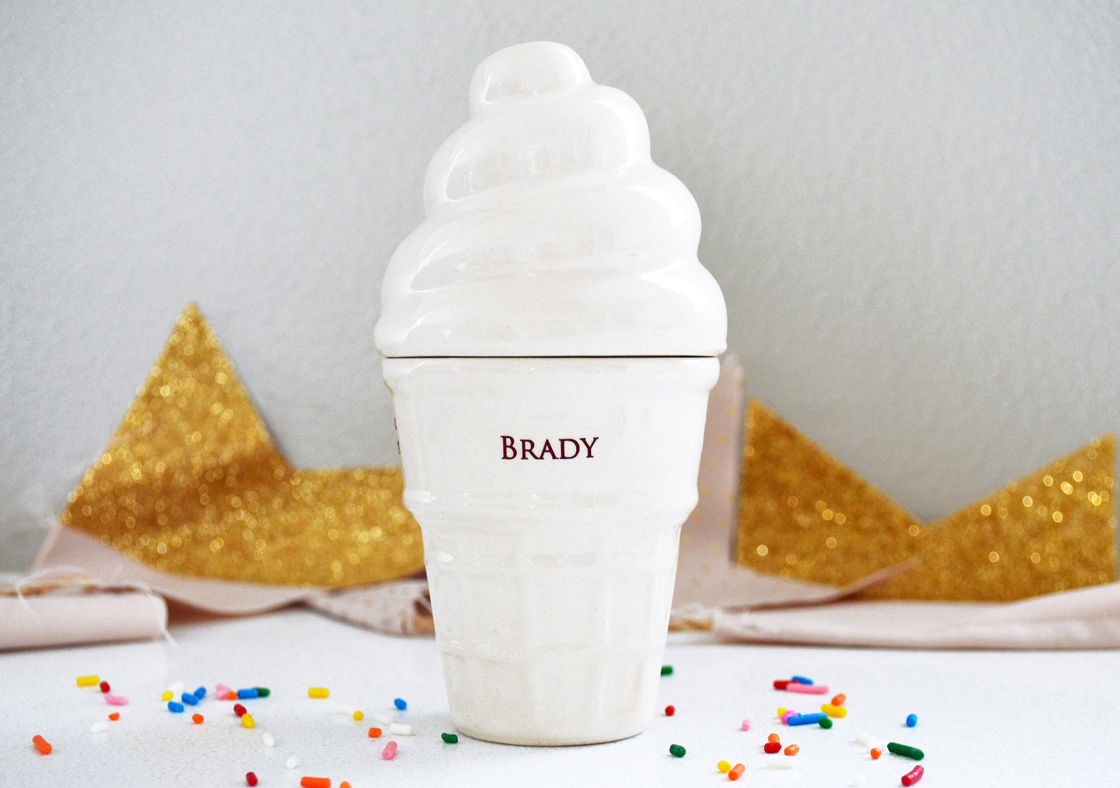 Ice Cream Box Baby Birthday Gift Kid's Birthday Gift | Etsy