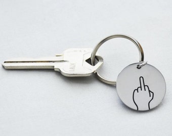 Middle Finger Key - Etsy