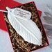 Sympathy Ornament, Feather Sympathy Gift, Sympathy Feather Ornament ...