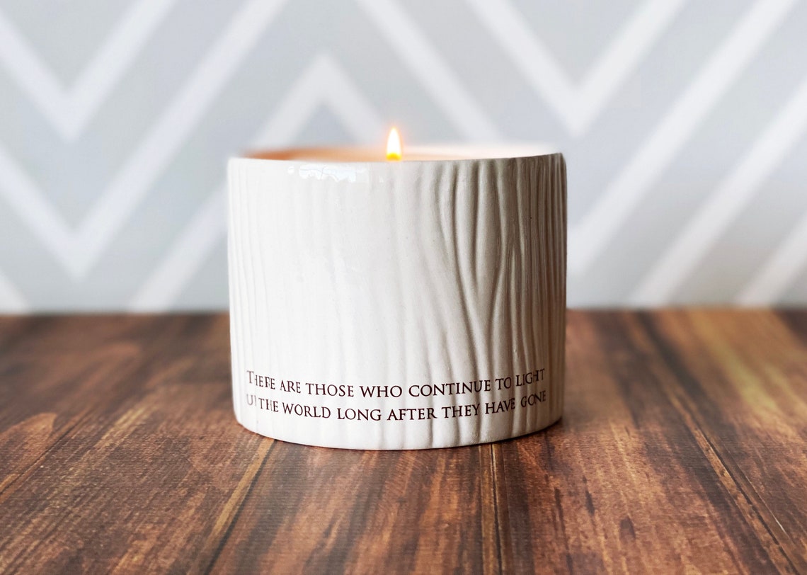 Sympathy Gift Sympathy Candle Personalized Sympathy Votive - Etsy