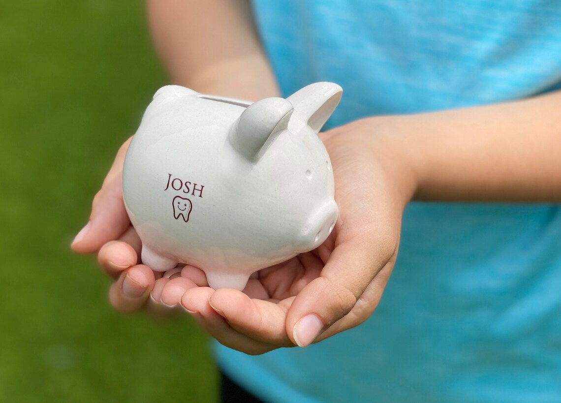 Tooth Fairy Piggy Bank Tooth Fairy Container Tooth Fairy - Etsy