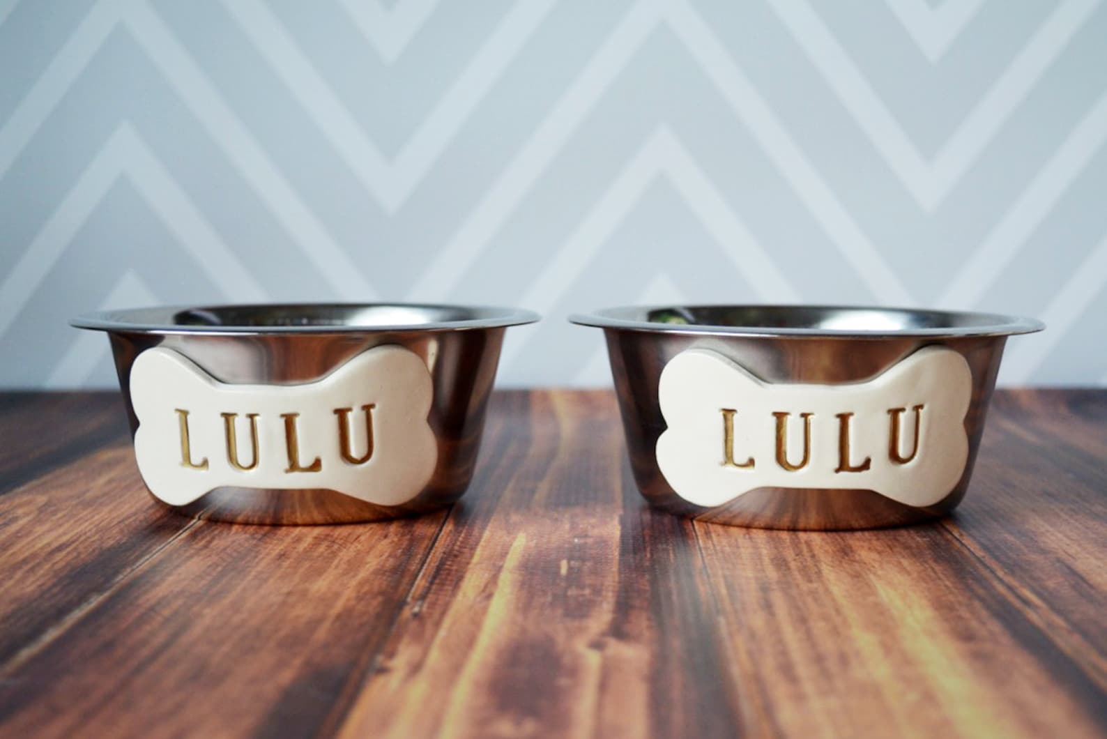 Personalized Set of Small Dog Bowls Dog Gift Puppy Gift Dog - Etsy