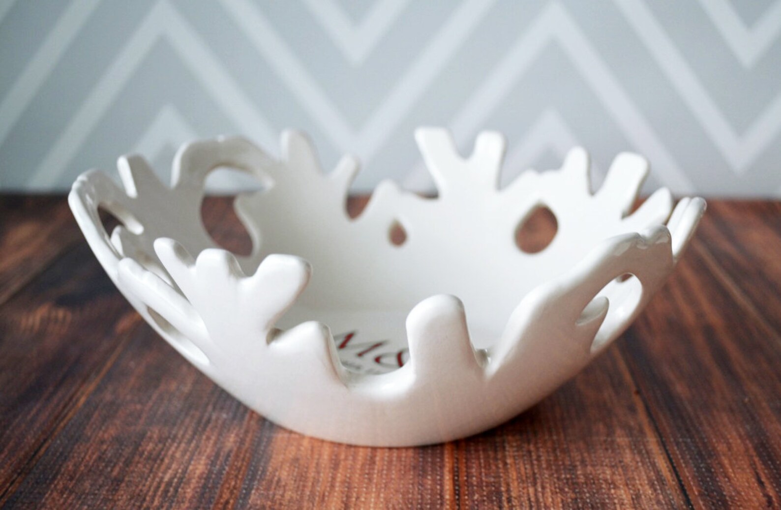 Personalized Ceramic Coral Bowl: Wedding Anniversary Gift - Etsy