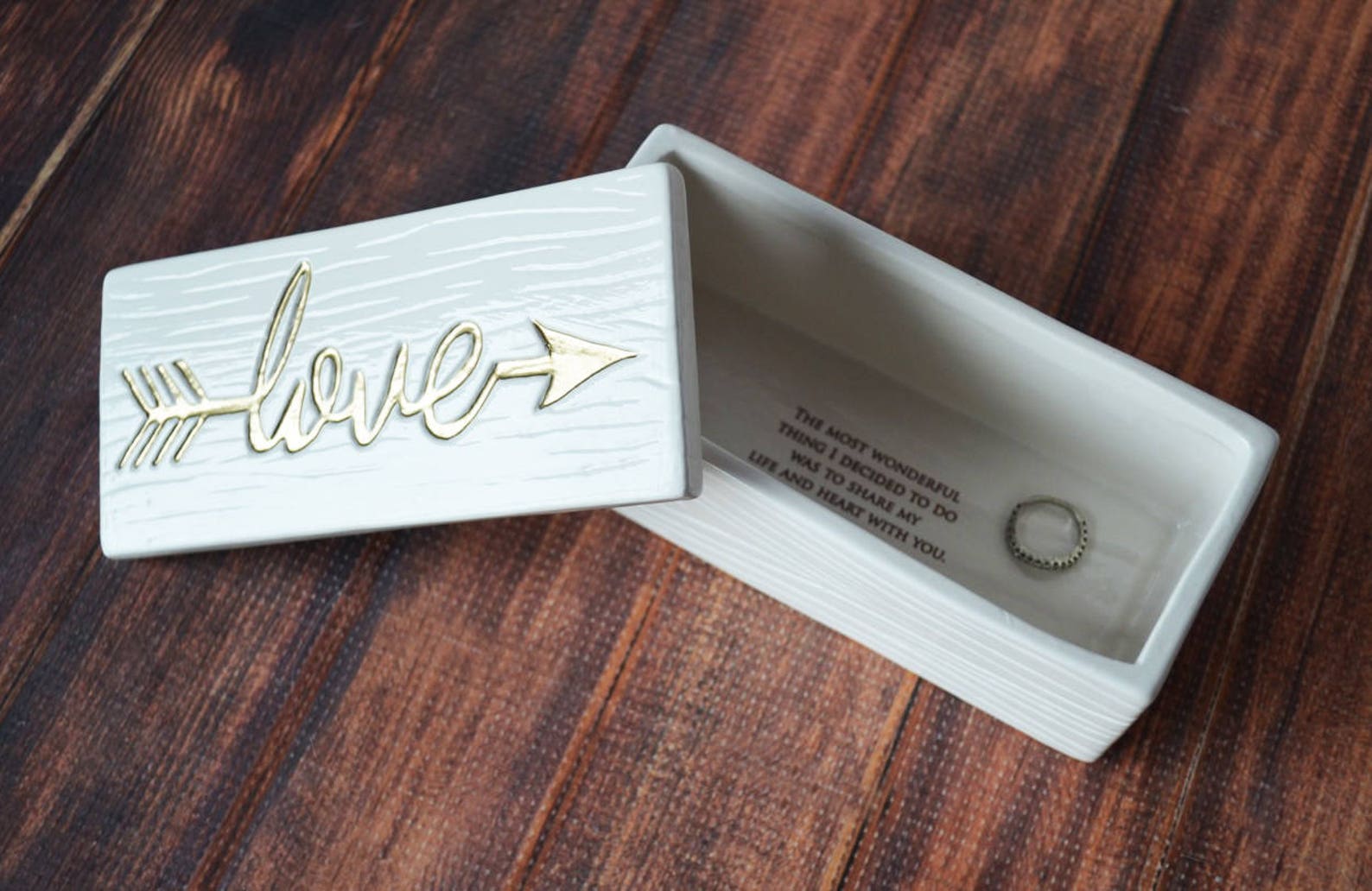 Gift for Wife, Gift to Bride From Groom, Bride to Be Gift - Love Box ...