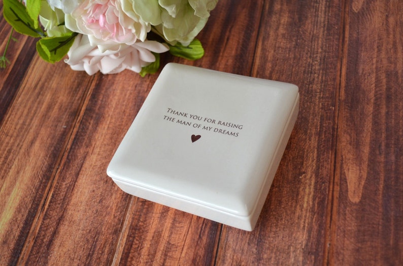 Mother of the Groom Gift Square Keepsake Box With - Etsy