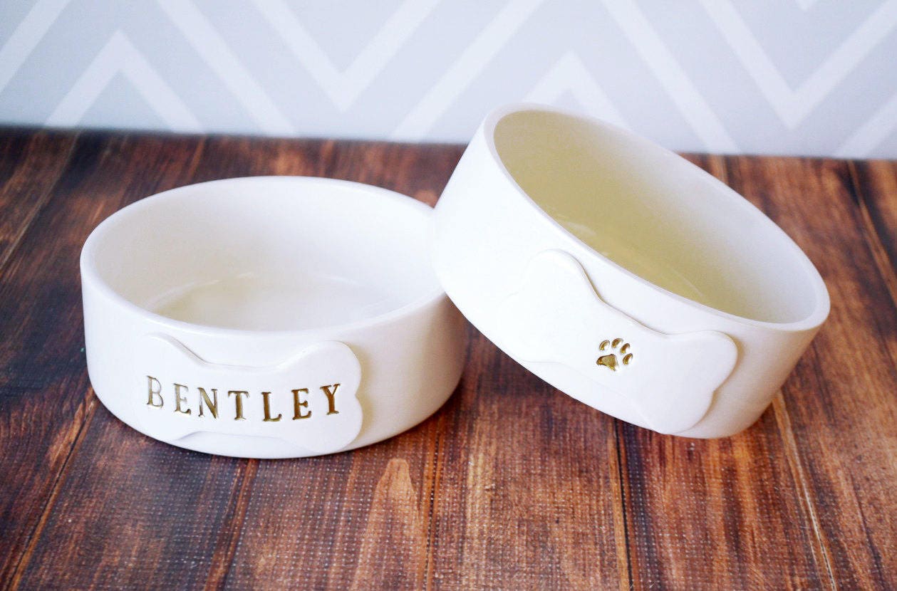 Personalized Cat Bowl, Custom Cat Dish, Cat Gift - Small/medium Size ...