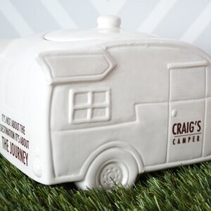 Camper Cookie Jar or Bank, Camper Gift, Vintage Trailer, Gift for Him ...