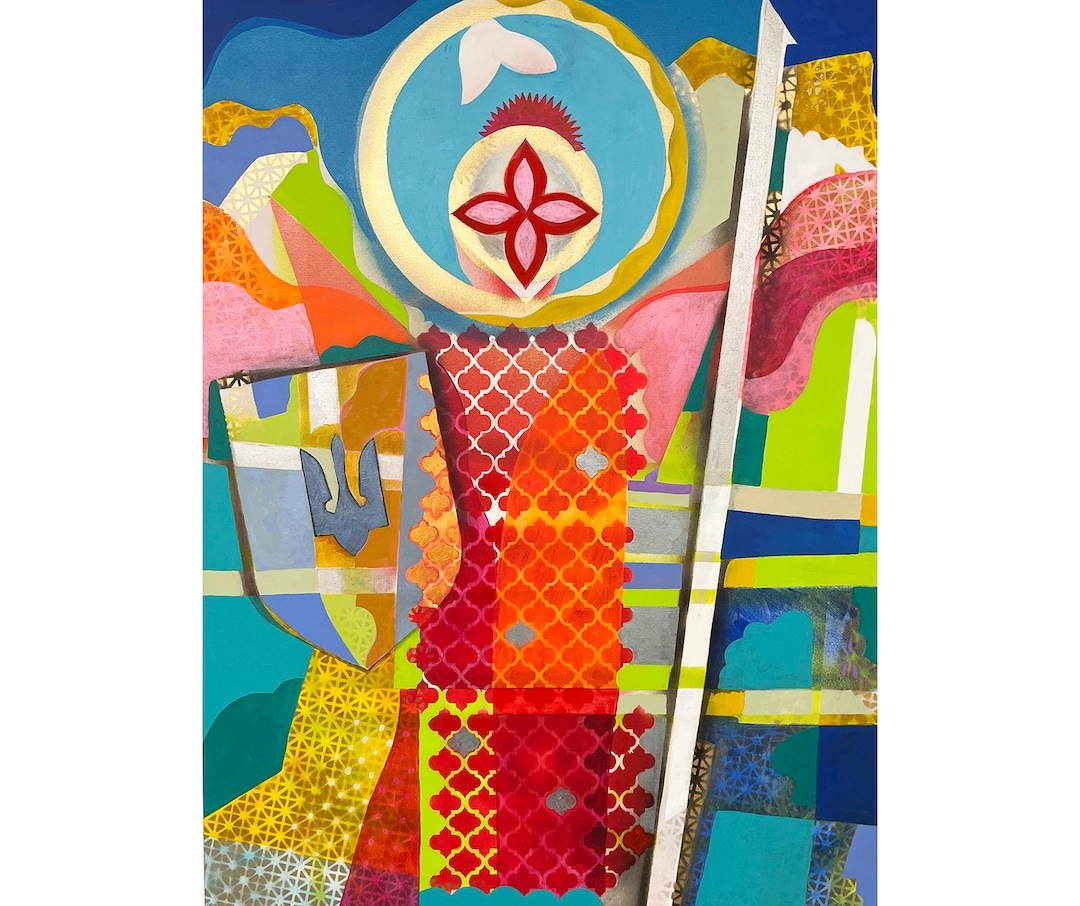 St Michael Patron Saint of Kyiv Notecards - Etsy
