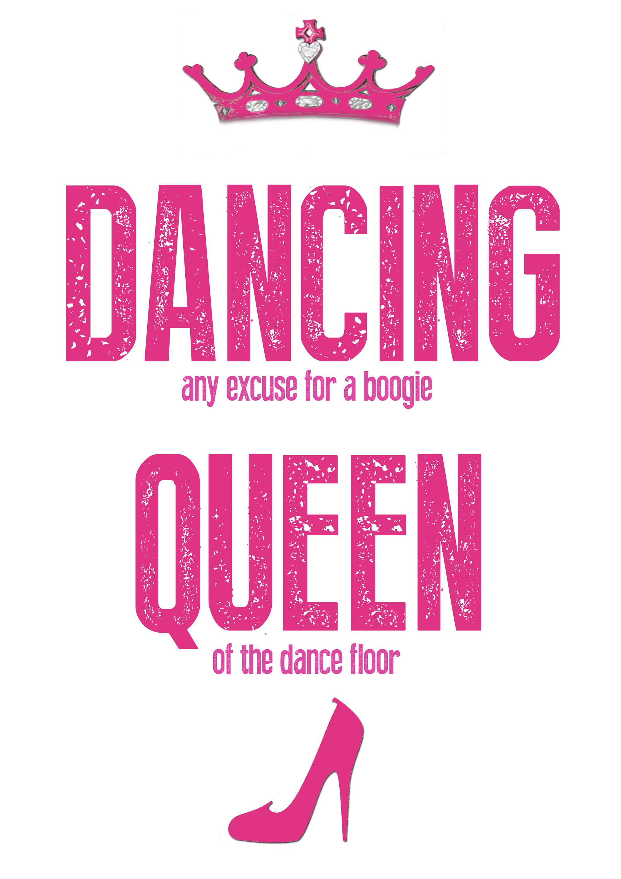 Dancing Queen, Digital Download, Quote, Printable, Wall Art, Home Decor ...