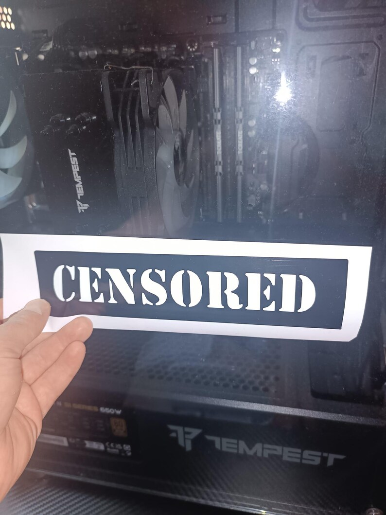 "censored" Sticker – Adhesive Vinyl | Urban Style | - Etsy