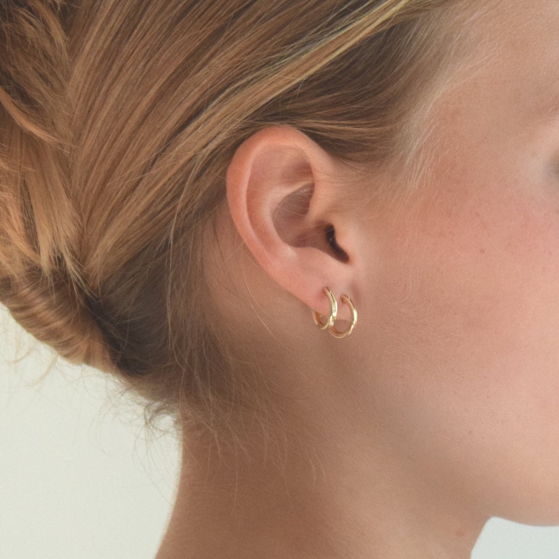 Small Gold Hoops - Etsy