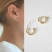 Small Gold Hoops, Latch Back Hoops, Mini Hoops - Etsy