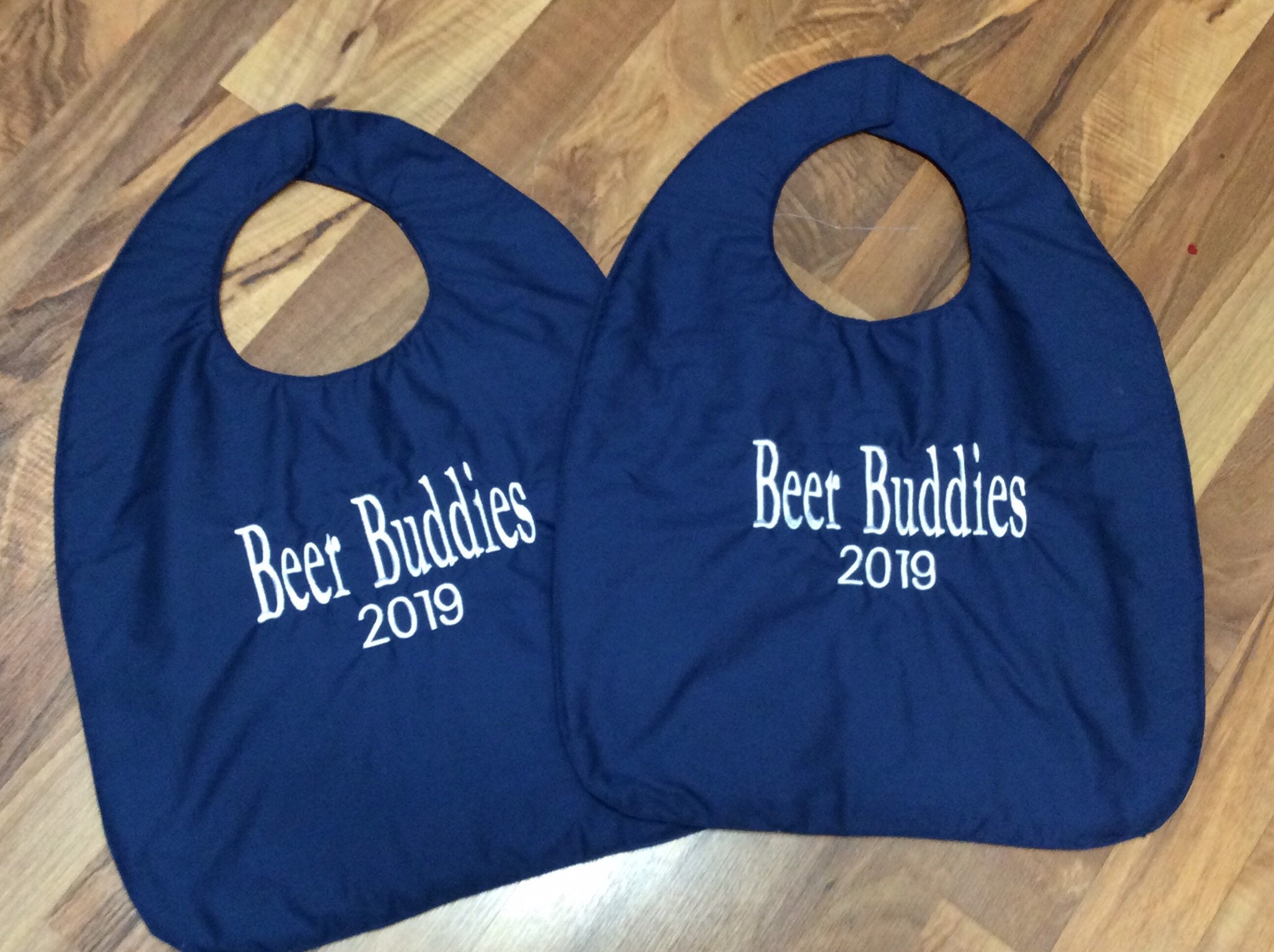 Monogrammed Adult Bib Personalized Adult Bib Personalized | Etsy