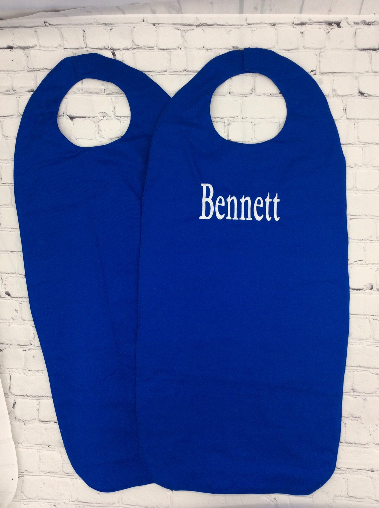 LONG Adult Bib Personalized Adult Bib Personalized Special | Etsy