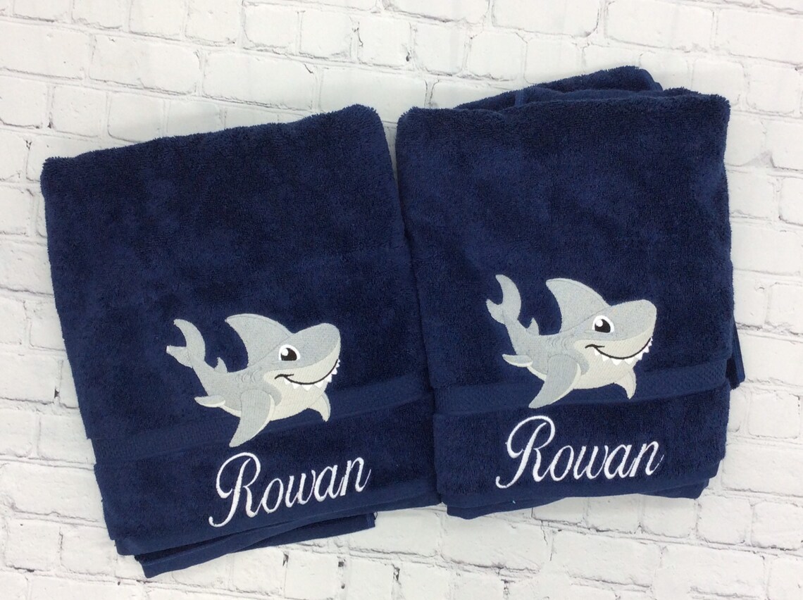 Shark Hooded Towel Infant Hooded Towel Kids Hooded Towel Shark - Etsy