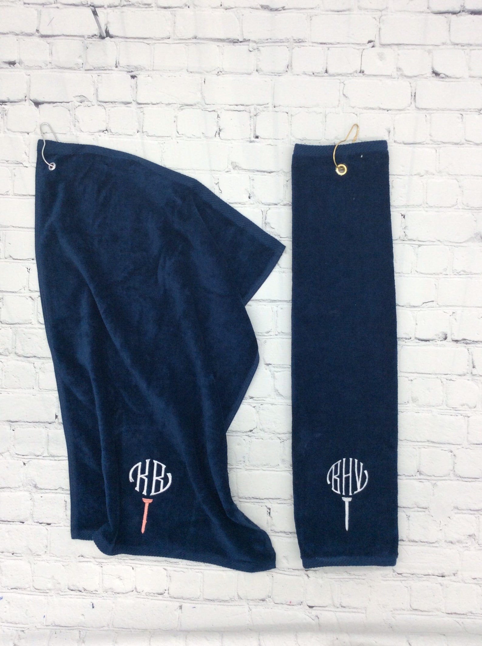 Monogrammed Golf Towel Personalized Golf Towel Groomsmen Gift - Etsy
