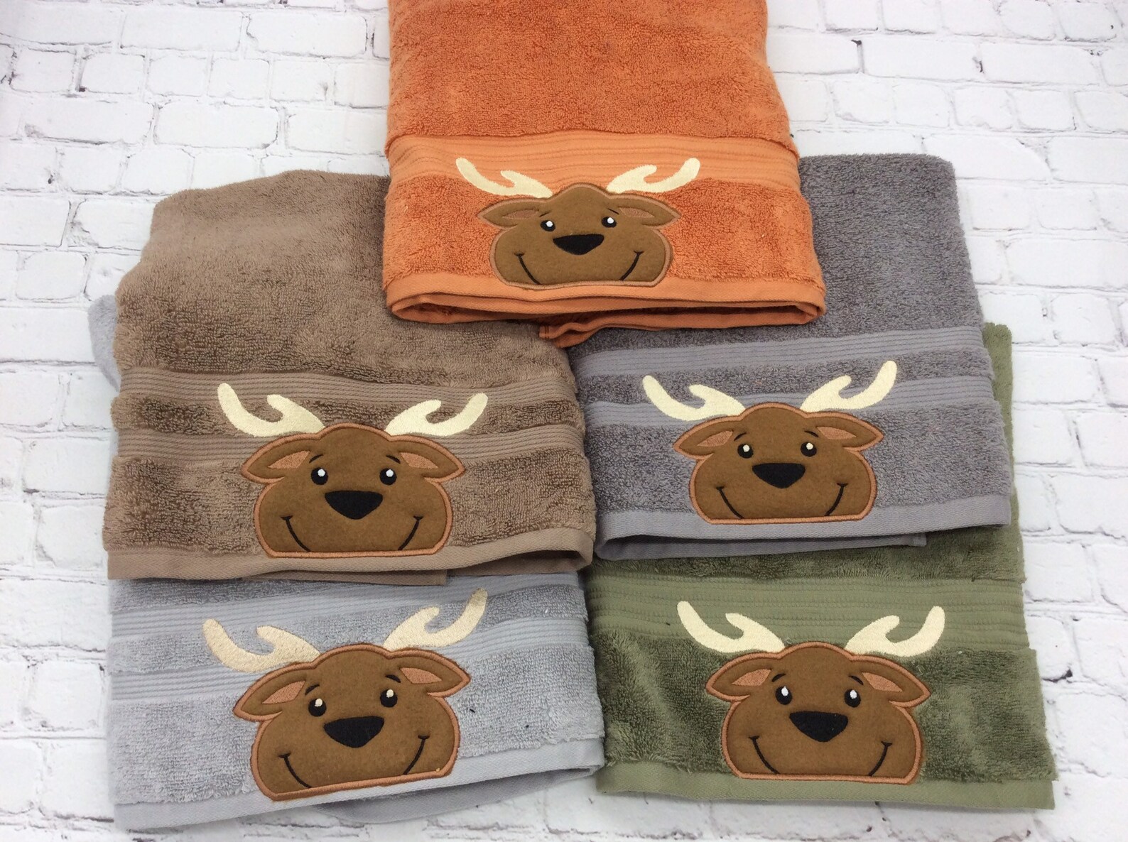 Deer Hooded Towel Personalized Camo Kids Bath Towel | Etsy