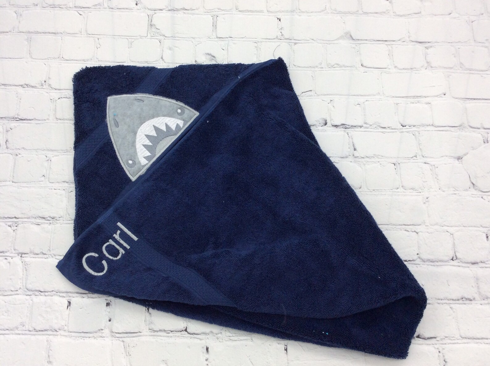 Shark Hooded Towel Shark Decor Shark Bath Kids Hooded | Etsy