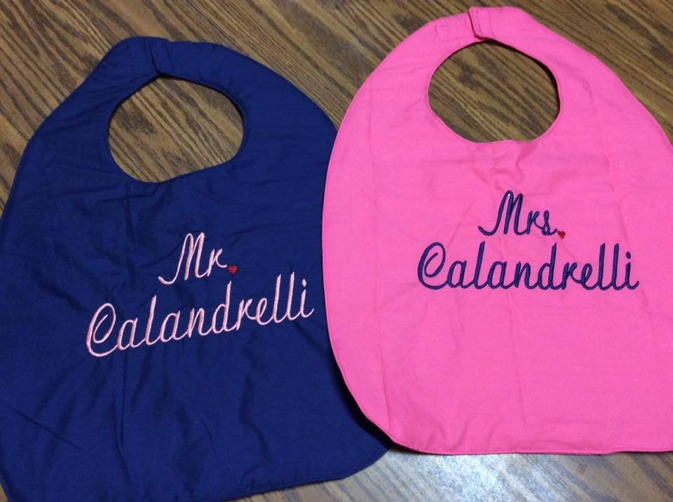 Wedding Bibs Couples Clothing Protectors Bridal Shower Gift | Etsy