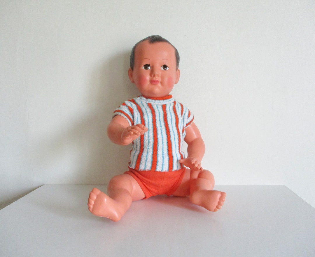 Vintage French Baby Doll Petit Colin 1960s, Petitcollin 50 Cm, Antique ...
