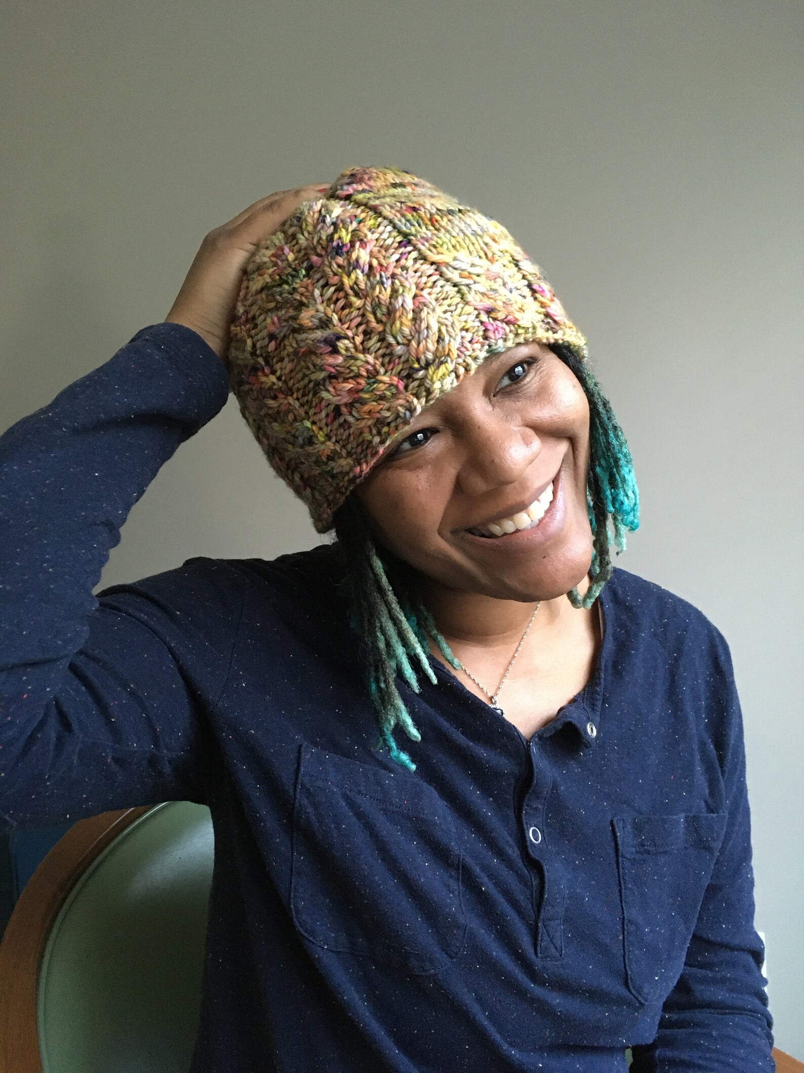 PATTERN 'graffiti Hat' Knit Hat Adult Sizes Men Women - Etsy