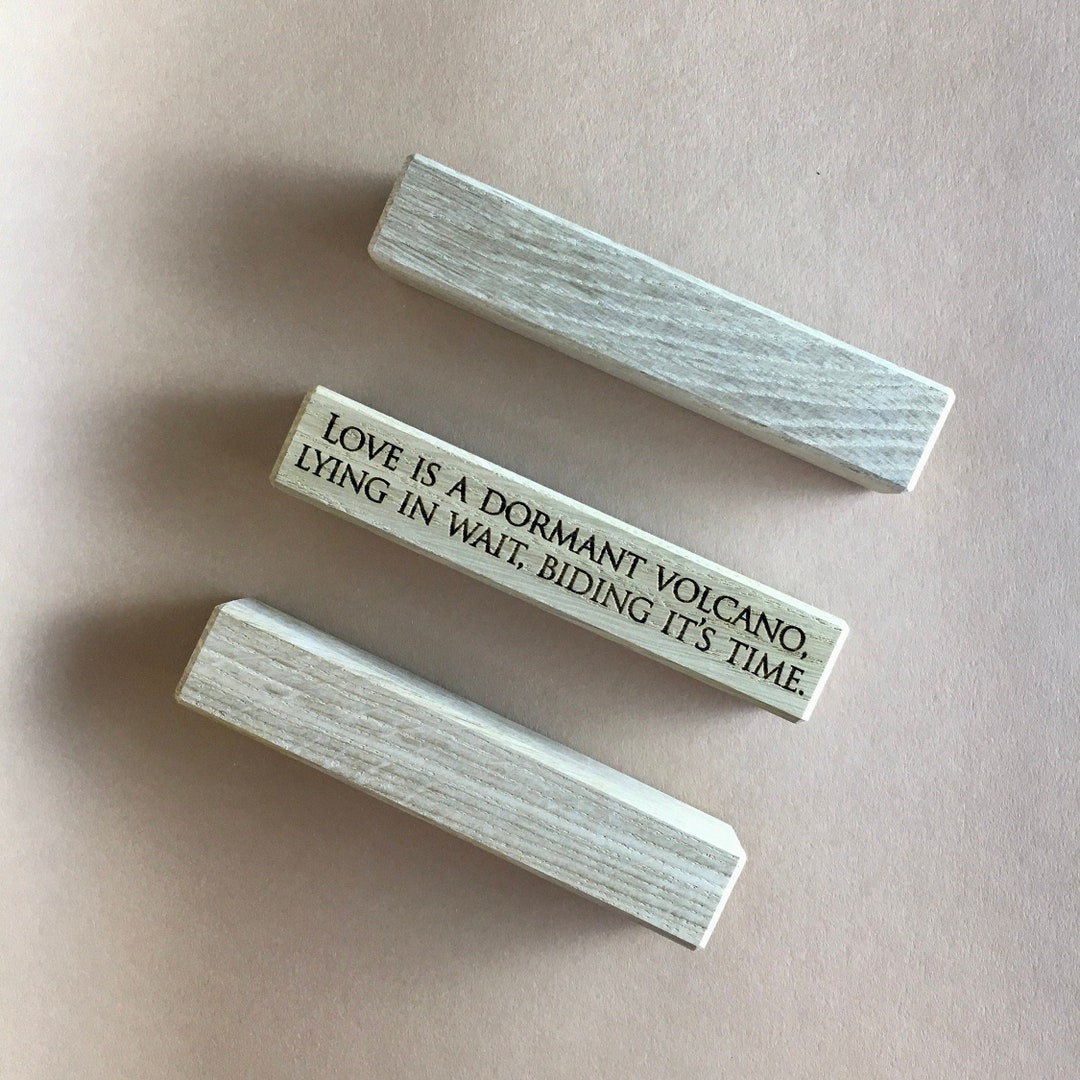 Custom Engraved Wooden Blocks - Personalized Rectangular Blocks for Any ...