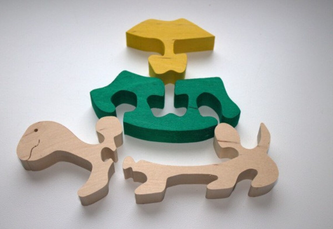 Personalized Wooden Puzzle Turtle Preschool Educational Toys - Etsy