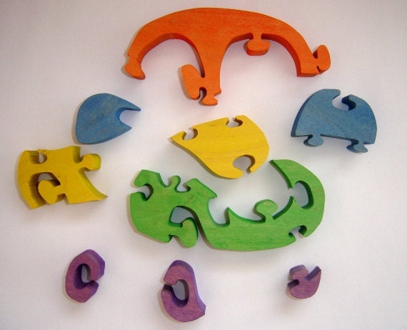 Personalized Wooden Car Puzzle Wooden Puzzle Wooden Toy - Etsy