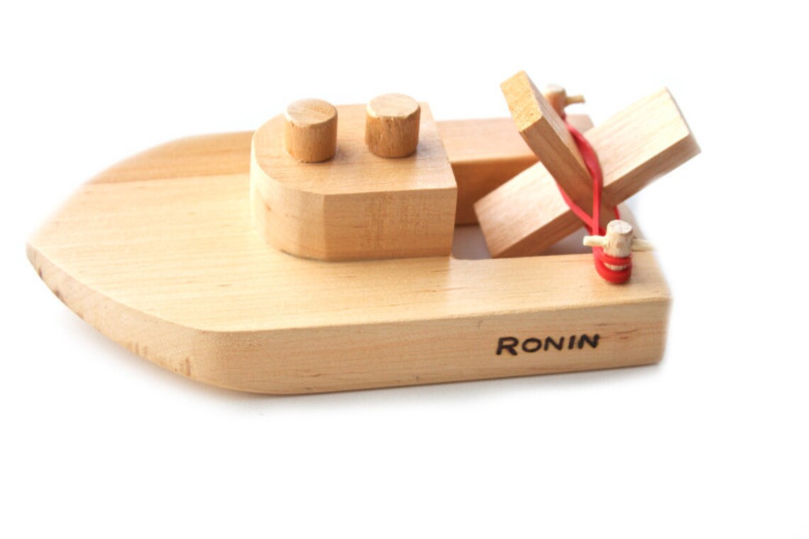 Personalized Wooden Toy Boat Kids Wood Bath Toy Pure Wood - Etsy Australia